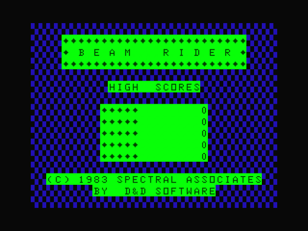 Beam Rider - The Dragon Archive